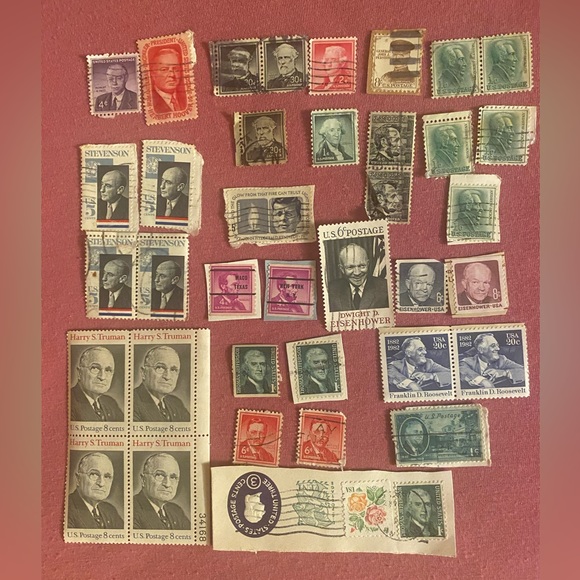 Other | United States Presidential Postage Stamps | Poshmark